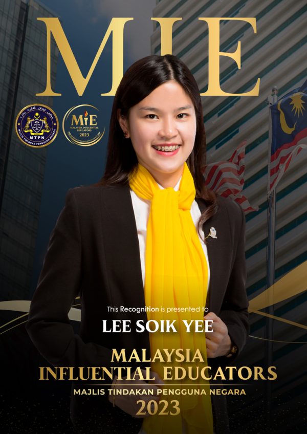 LEE SOIK YEE – Malaysia Influential Educators