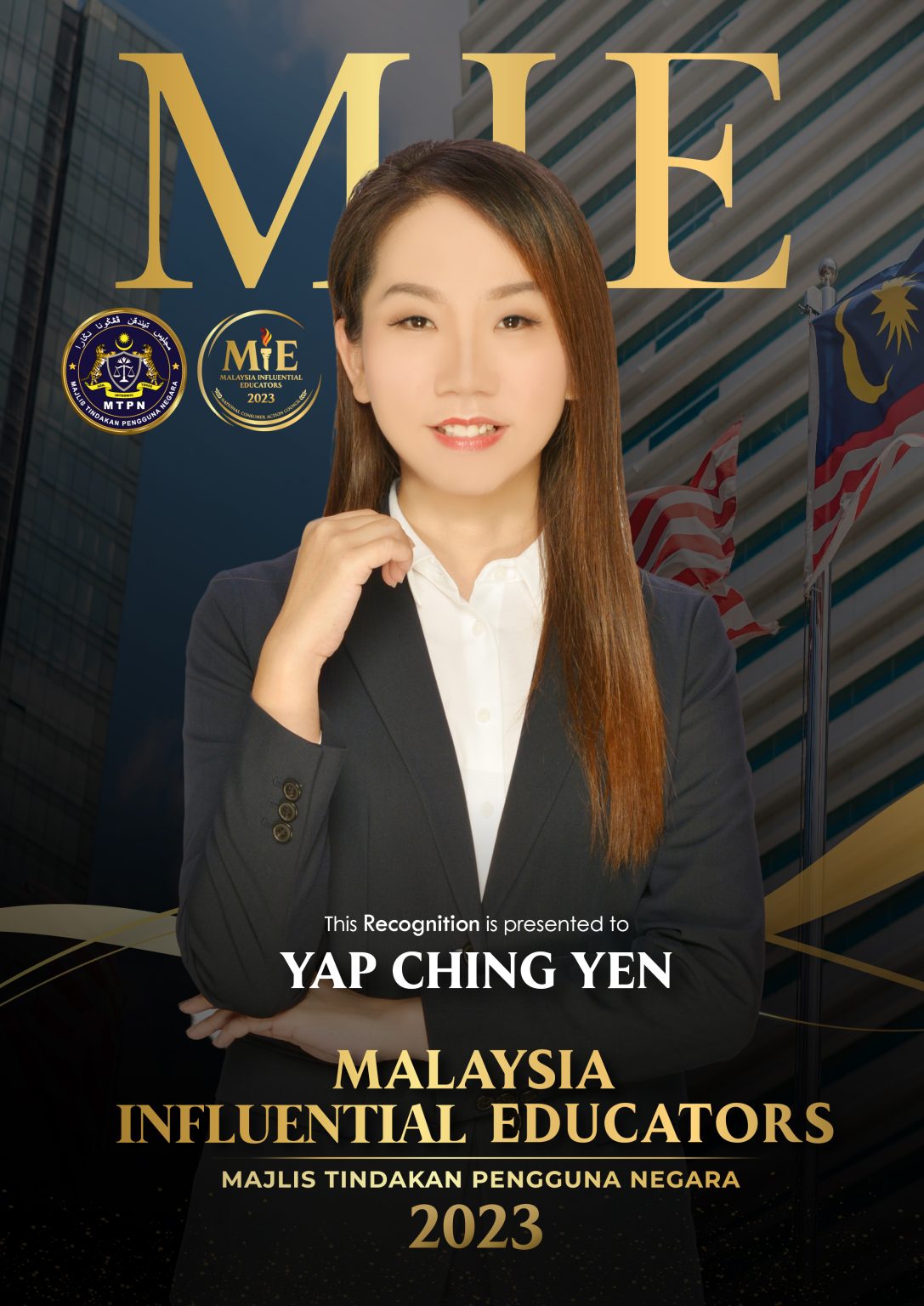 YAP CHING YEN – Malaysia Influential Educators